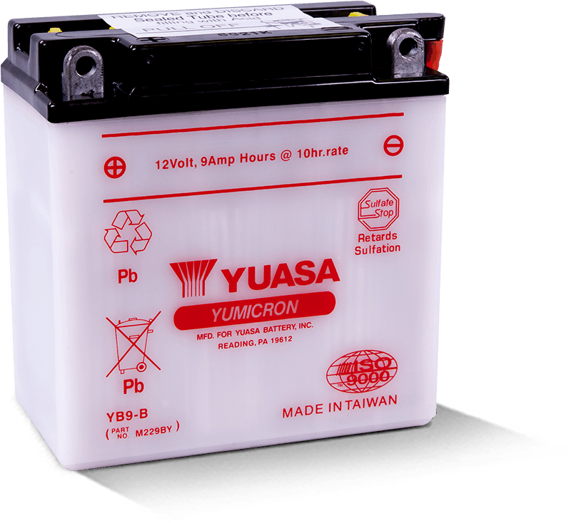 YB9-B - Yuasa Battery, Inc.