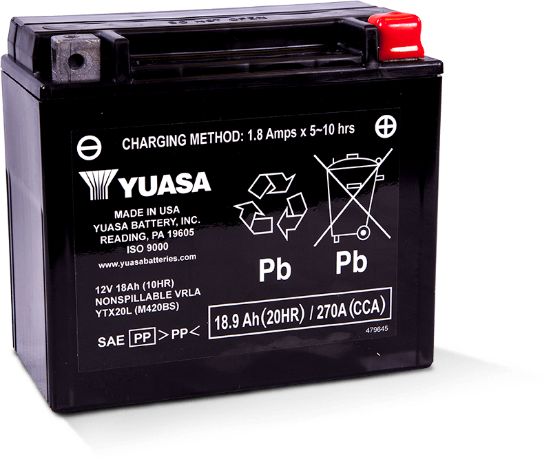 YTX20L - Yuasa Battery, Inc.